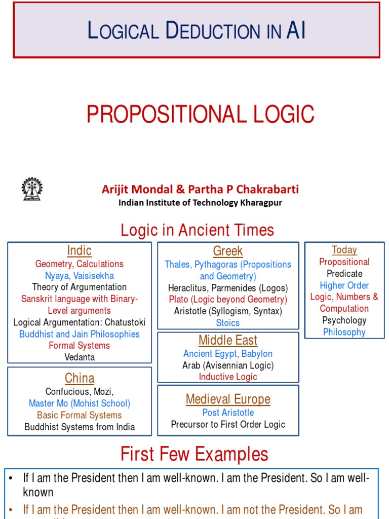 Ogical Eduction In: L D AI | PDF | Interpretation (Logic) | Teaching ...