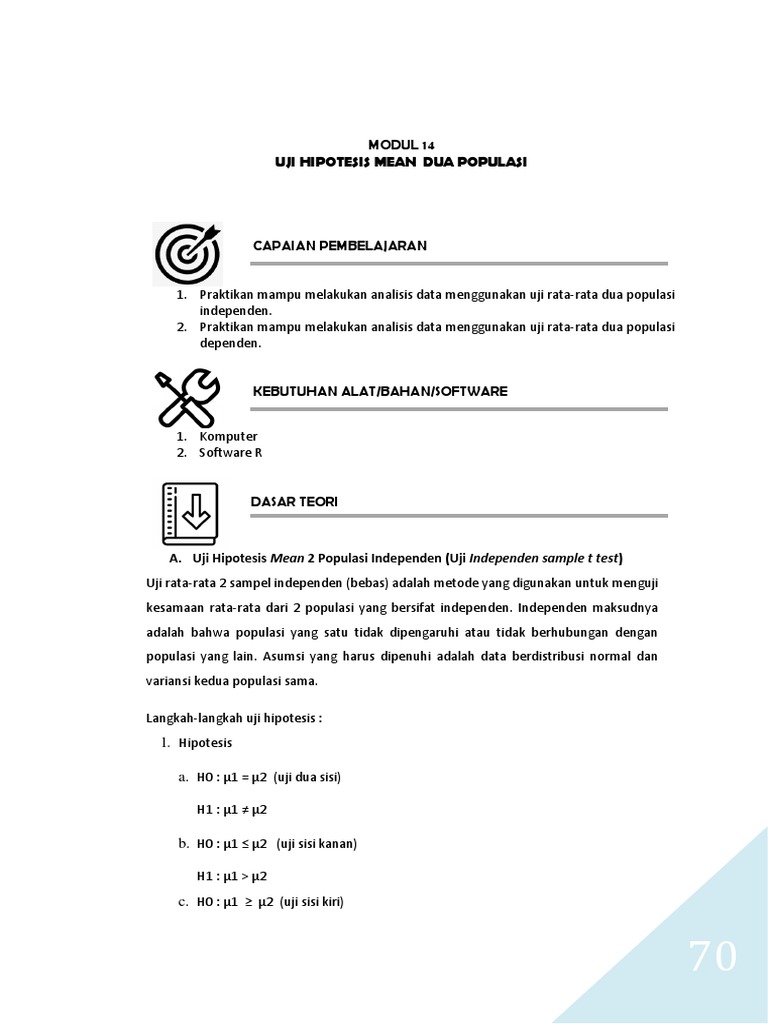 M14 Pstat | PDF | Metode & Bahan Ajar