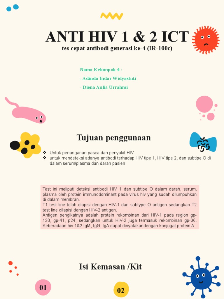 Ict Anti Hiv 1 & 2 (A4) | PDF