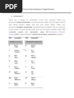 IPA Chart With Explanation | PDF | Consonant | Vowel