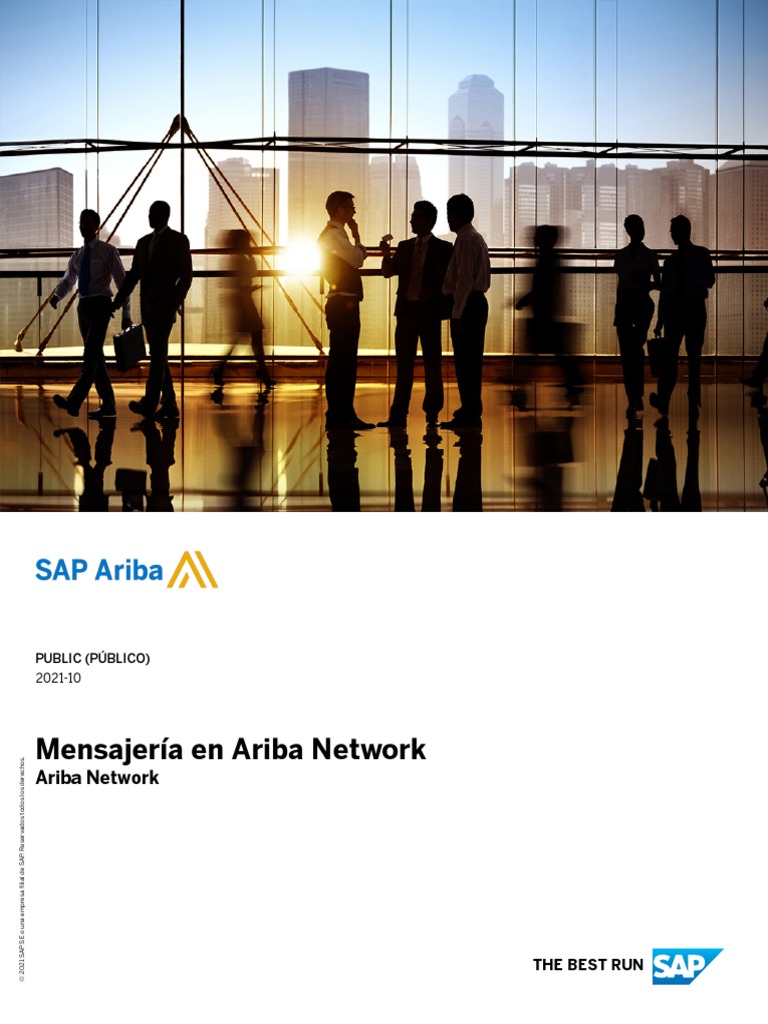 Mensajeria en Ariba Network - Spanish | PDF | Factura | Software