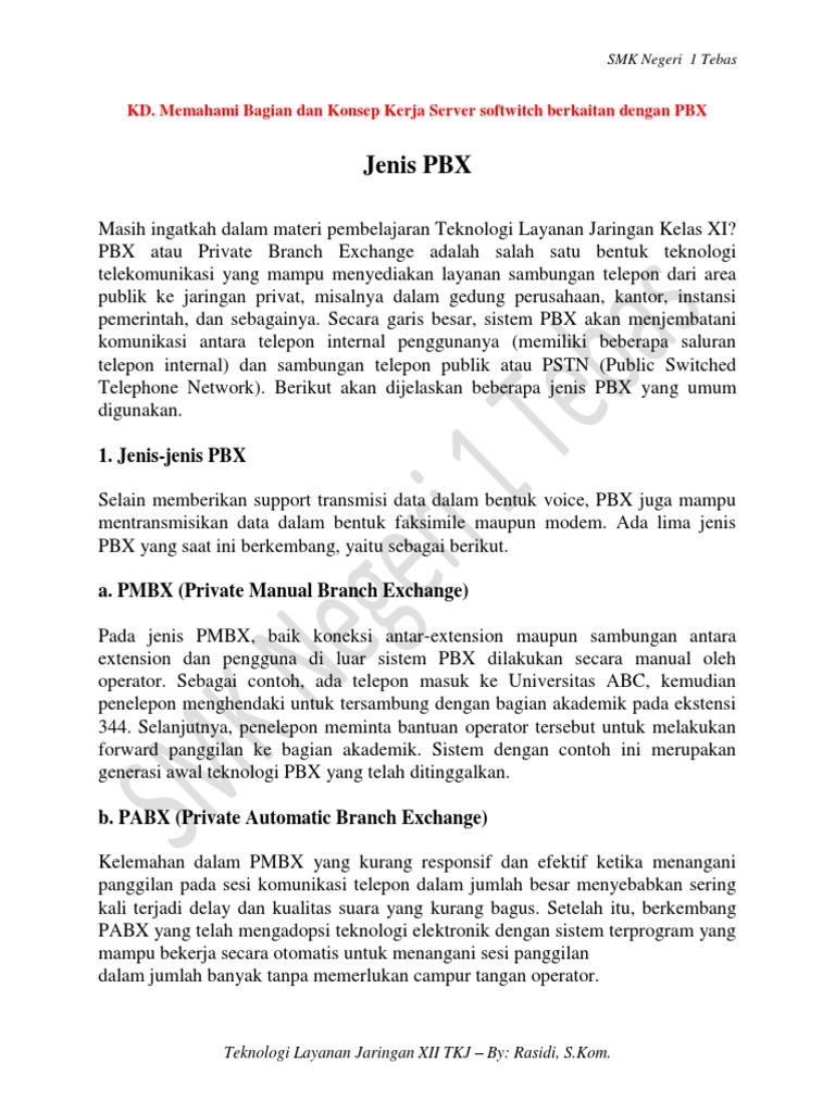 Materi 1 - TLJ - Xii TKJ | PDF | Seni | Teknologi & Rekayasa