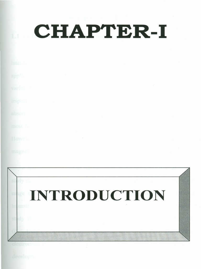 07 Chapter 1 | PDF | Spectroscopy | Infrared Spectroscopy