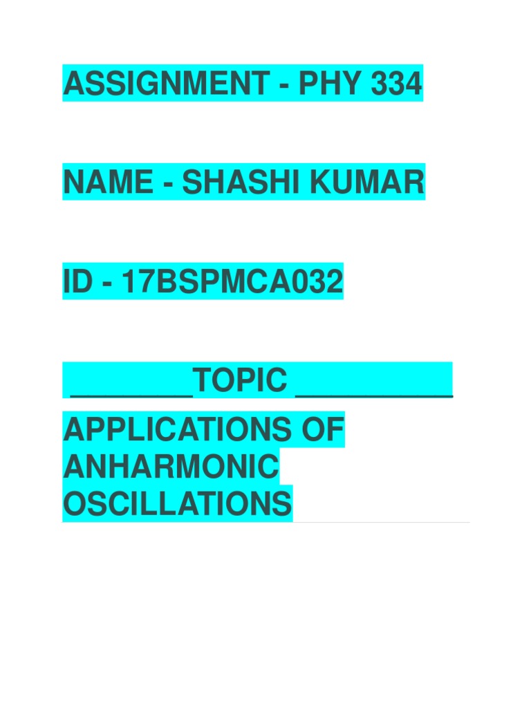 (PMCS) ASSIGNMENT 17bspmca032 | PDF