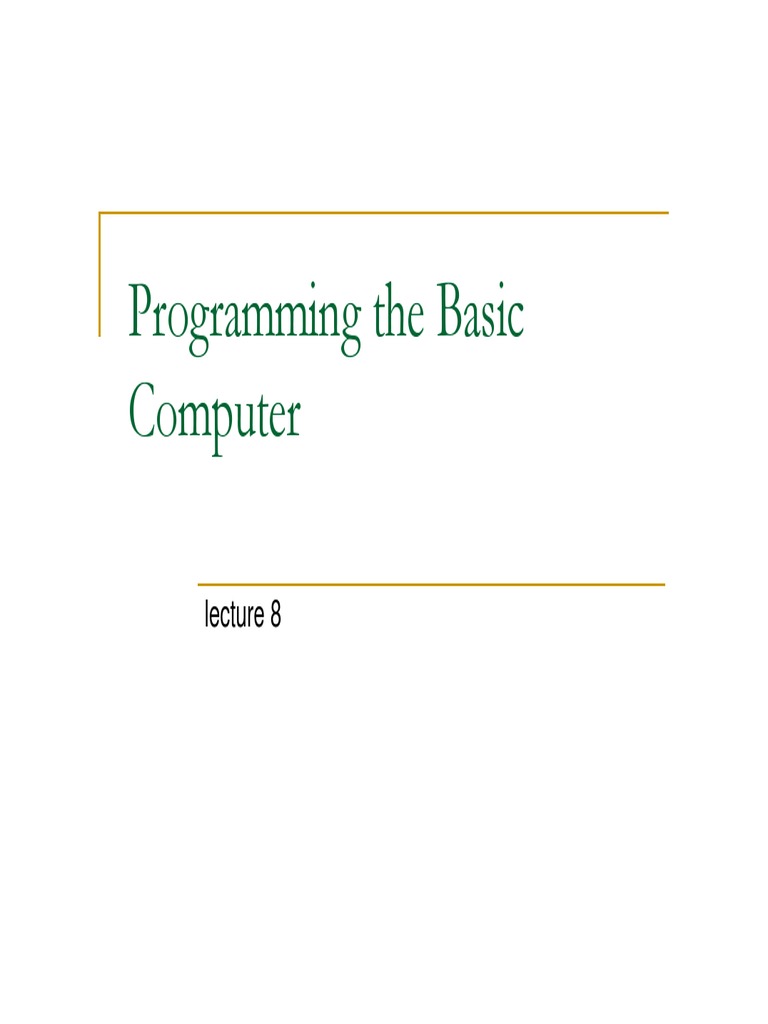 PLC Programming 1 | PDF | Assembly Language | Subroutine