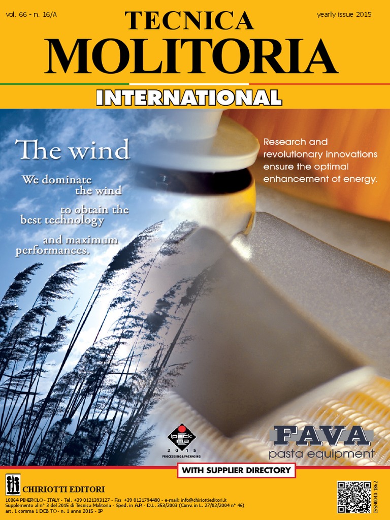 Tmint 2015 Web | PDF | Pasta | Mill (Grinding)