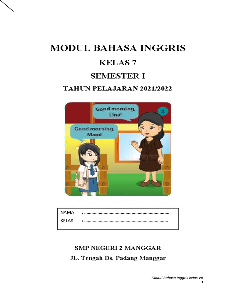 Modul Kls 7 | PDF