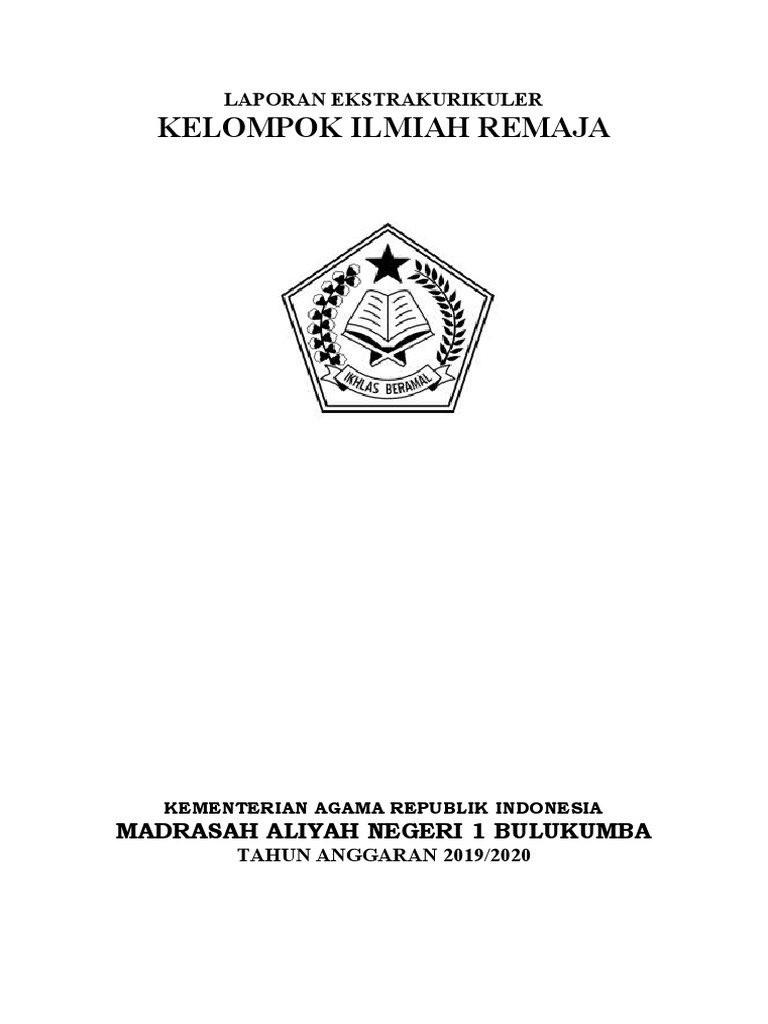 Rencana Program Kerja Kir | PDF