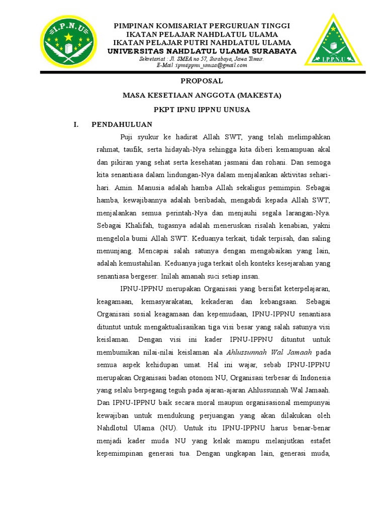 Proposal Makesta 2018 Pdf