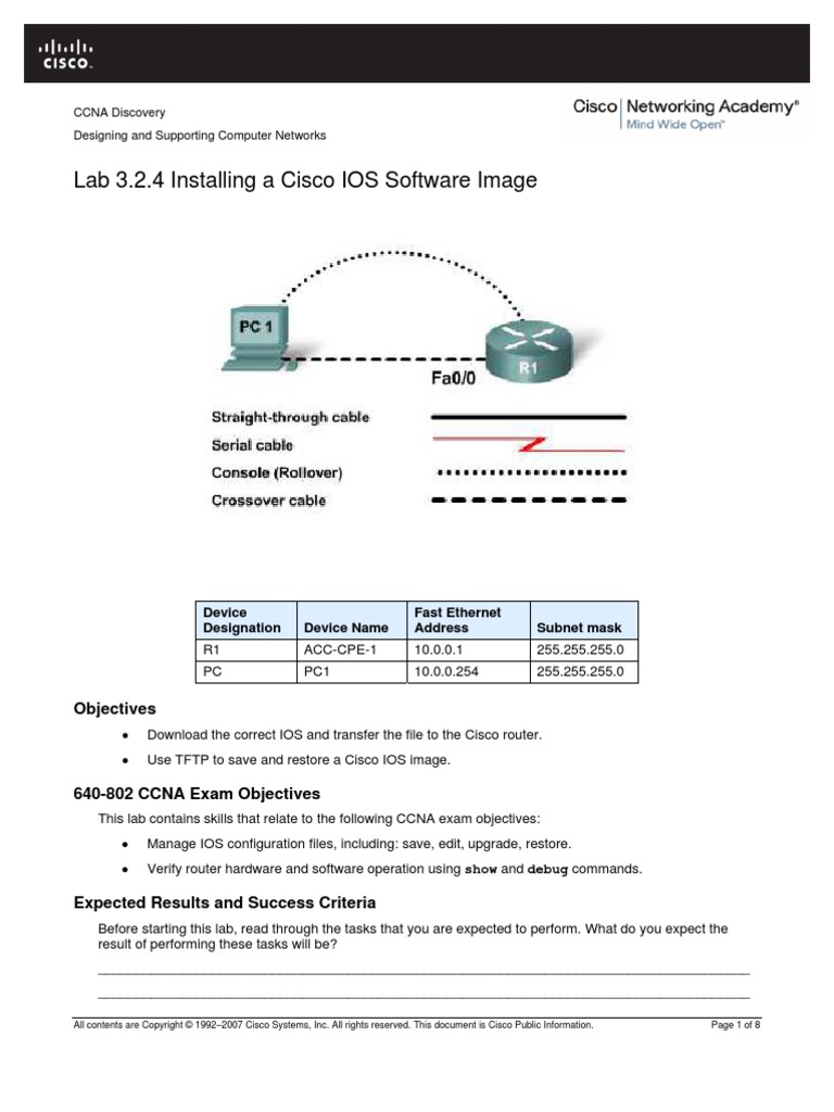 Installing A Cisco IOS Software Image | Download Free PDF | Cisco ...