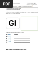 Consonante G Ga - Go-Gu 2021 | PDF | Fonética | Colación