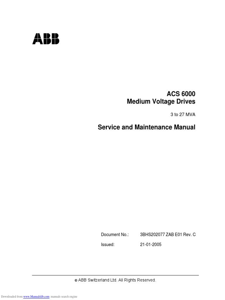 Acs 6000 | PDF | Power Supply | Alternating Current