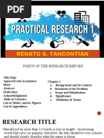 Practical Research 1 Paper Format | PDF | Research Design | Data Analysis