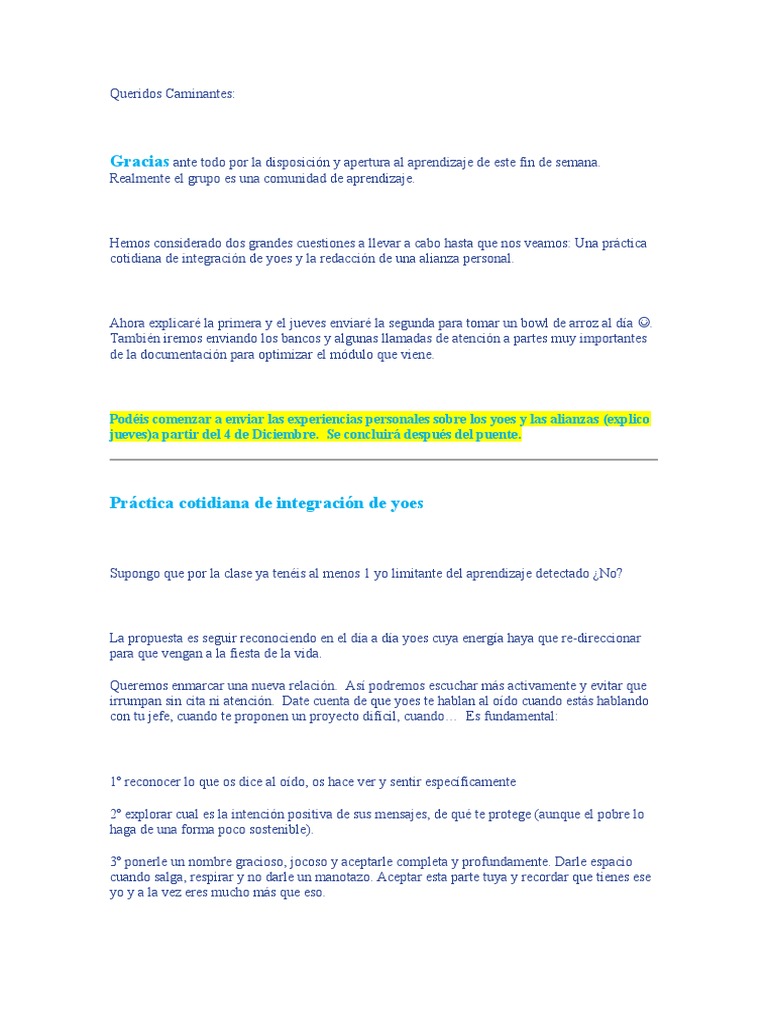Ejercicio de La Silla Caliente o Silla Vacia o Integración de Partes | PDF