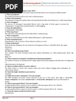 Reproduction in Plants and Animals Notes - Form 3 - Biology | PDF ...