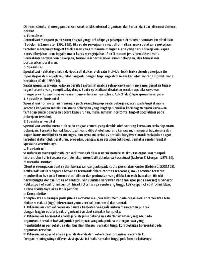 Diskusi 1. Organisasi SMT 3 | PDF | Karier & Perkembangan