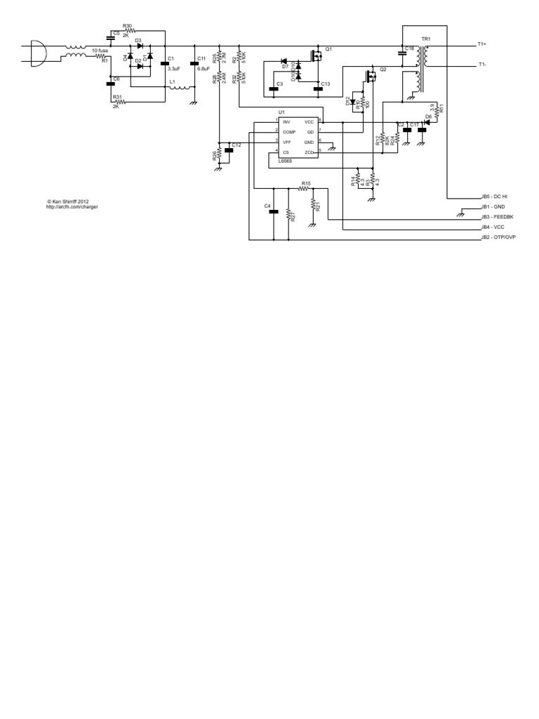 Charger Schematic | PDF
