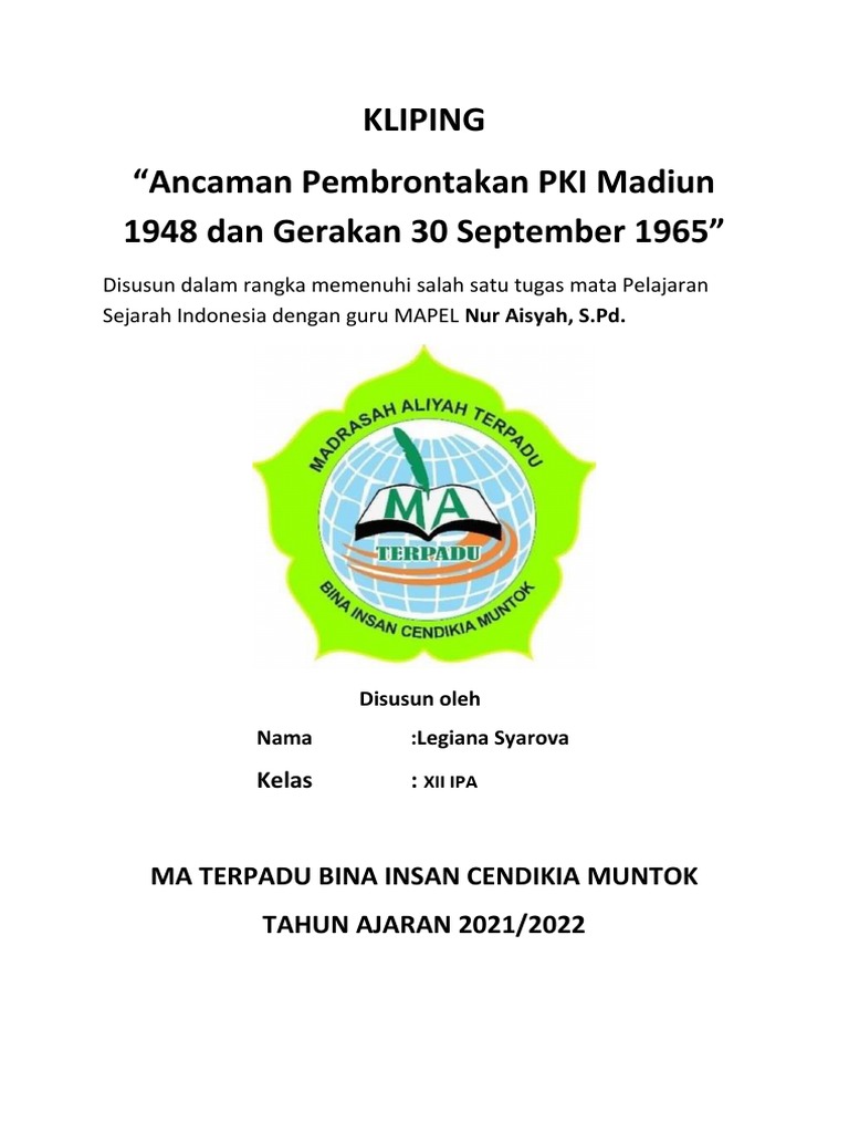 KLIPING Sej Indo | PDF