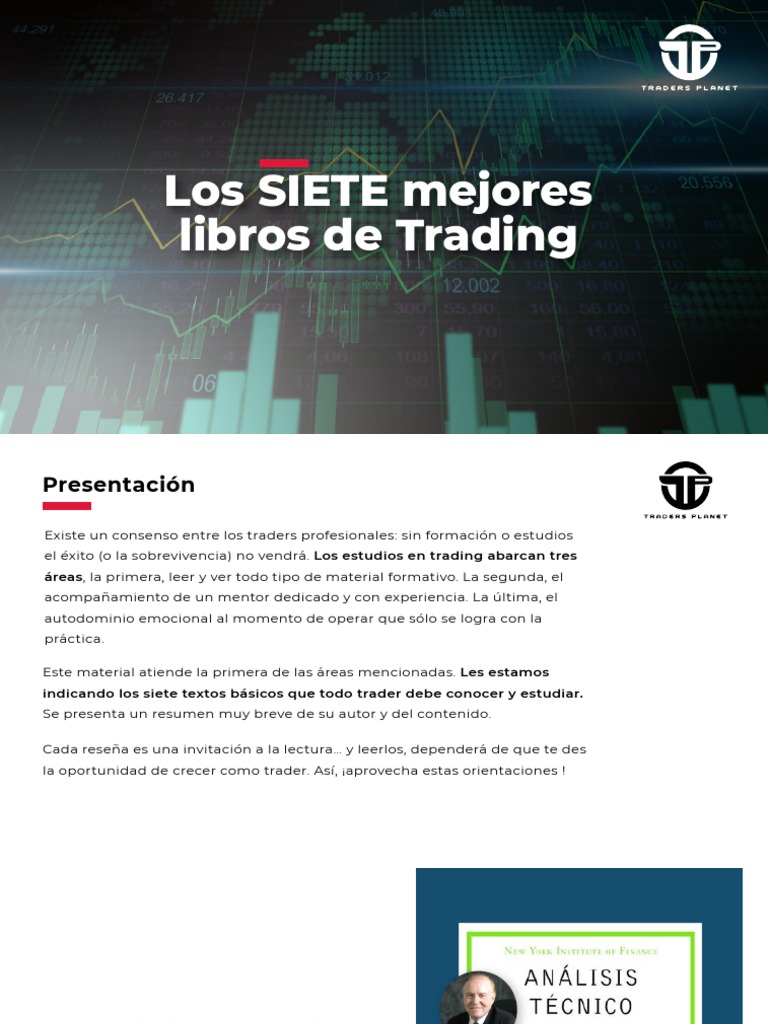 Los Siete Mejores Libros Del Trading Traders Planet | PDF | Comerciante ...