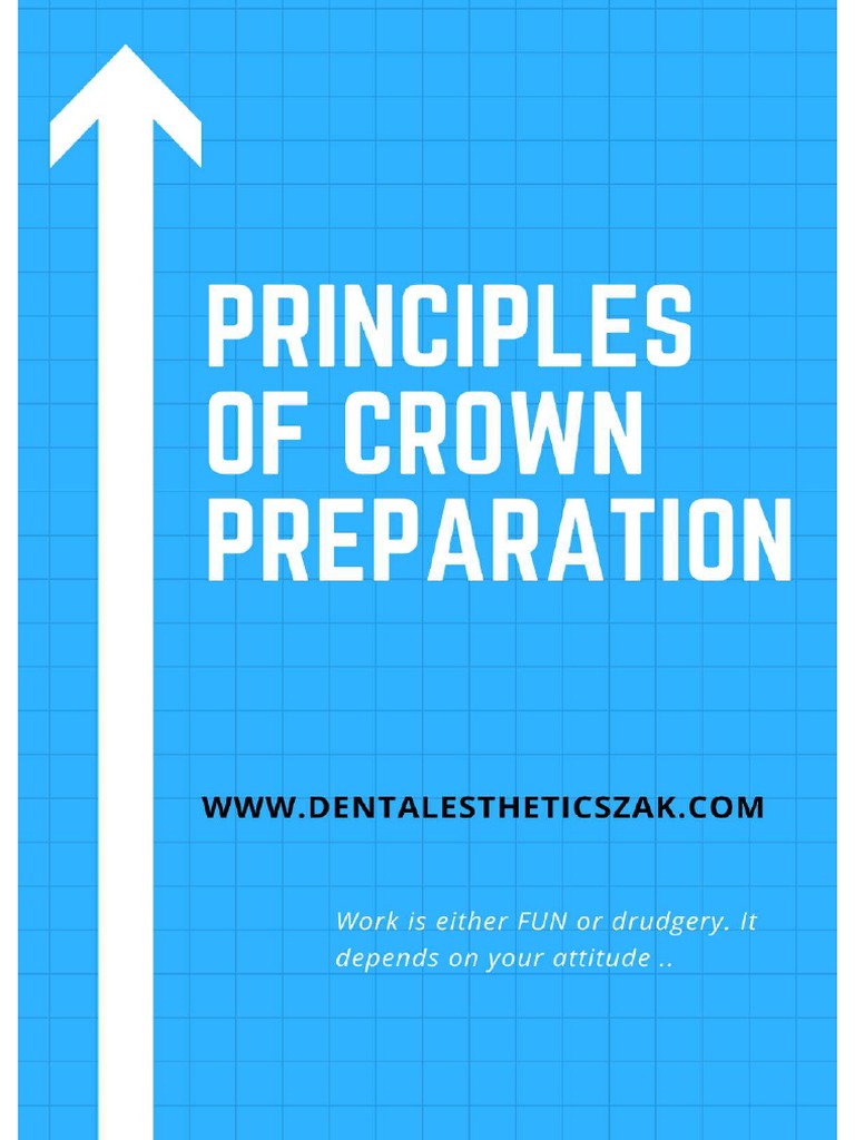 Principles of Crown Preparation | PDF | Periodontology | Mouth
