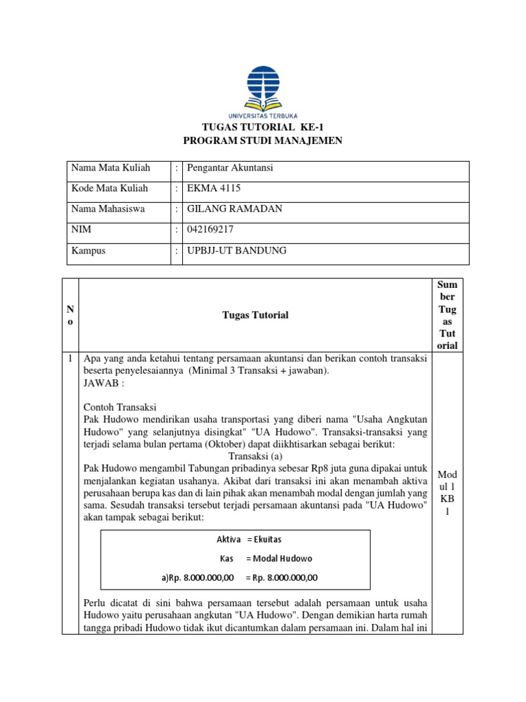 Soal Tugas 1 - PA | PDF