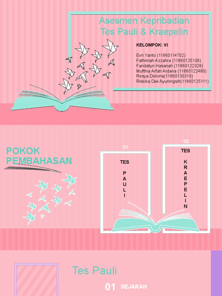 Tes Pauli dan Kraepelin: Panduan Lengkap | PDF