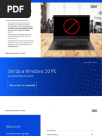 Set Up My Windows 10 PC: How To Get Started With Your New IBM Windows ...