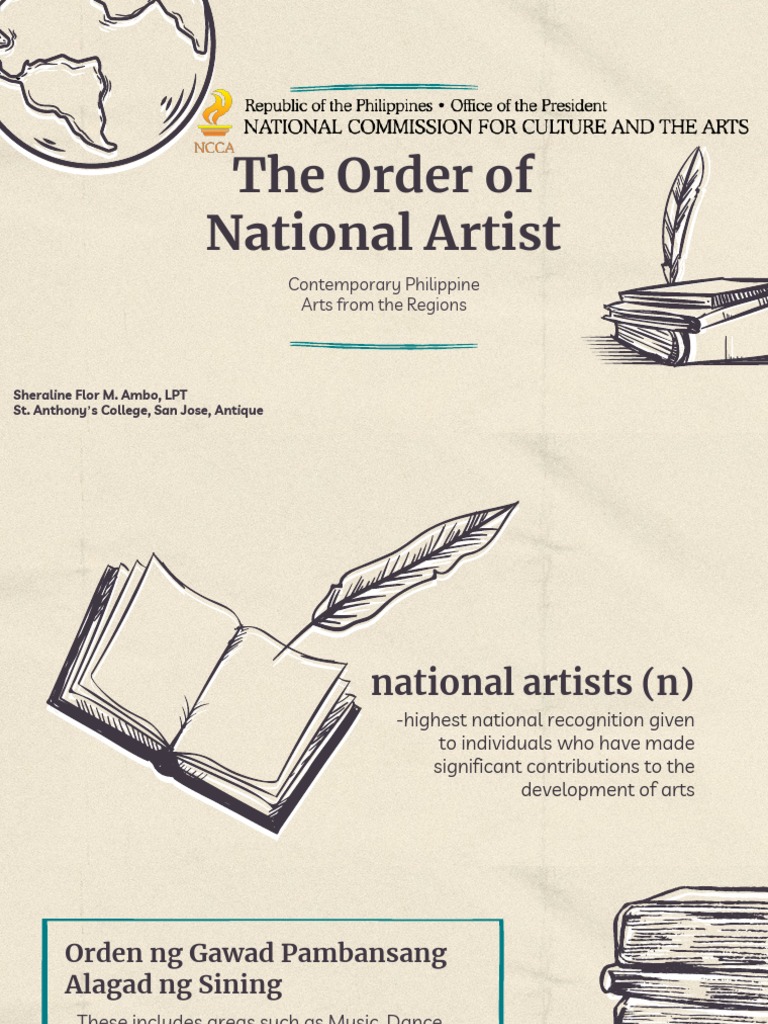The Order of National Artist: Contemporary Philippine Arts From The ...