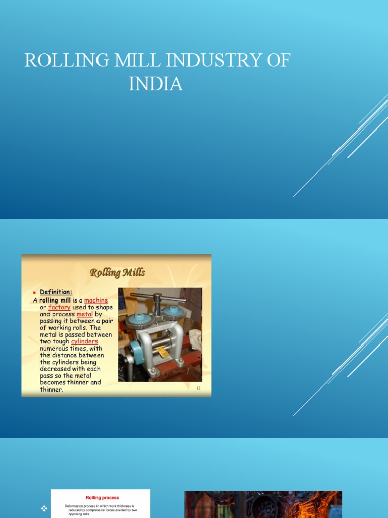 Rolling Mill | PDF | Rolling (Metalworking) | Mechanical Engineering
