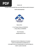 Ukuran Tulisan Pada Proposal | PDF | Karier & Perkembangan | Seni