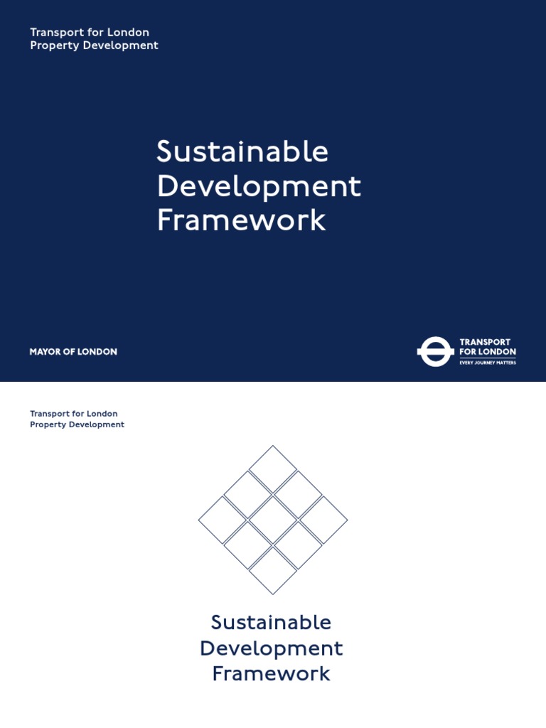 TFL Sustainable Development Framework | Download Free PDF ...