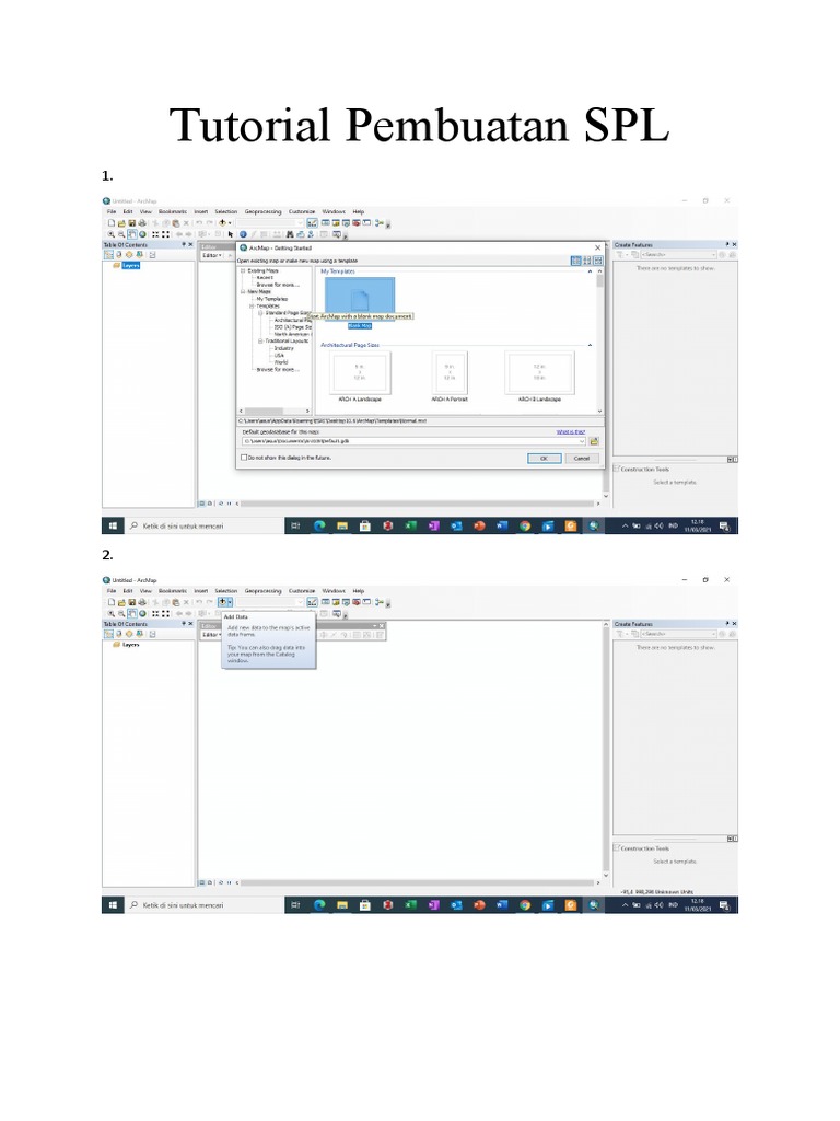 Tutorial Pembuatan SPL | PDF