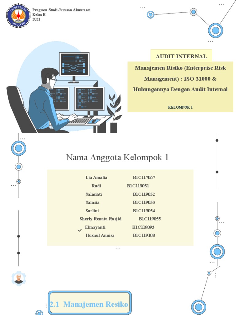 Kel 1 Manajemen Risiko-Audit Internal | PDF