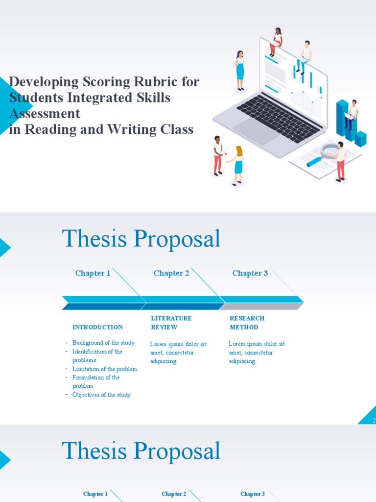 Developing Scoring Rubric For Students Integrated Skills Assessment in ...
