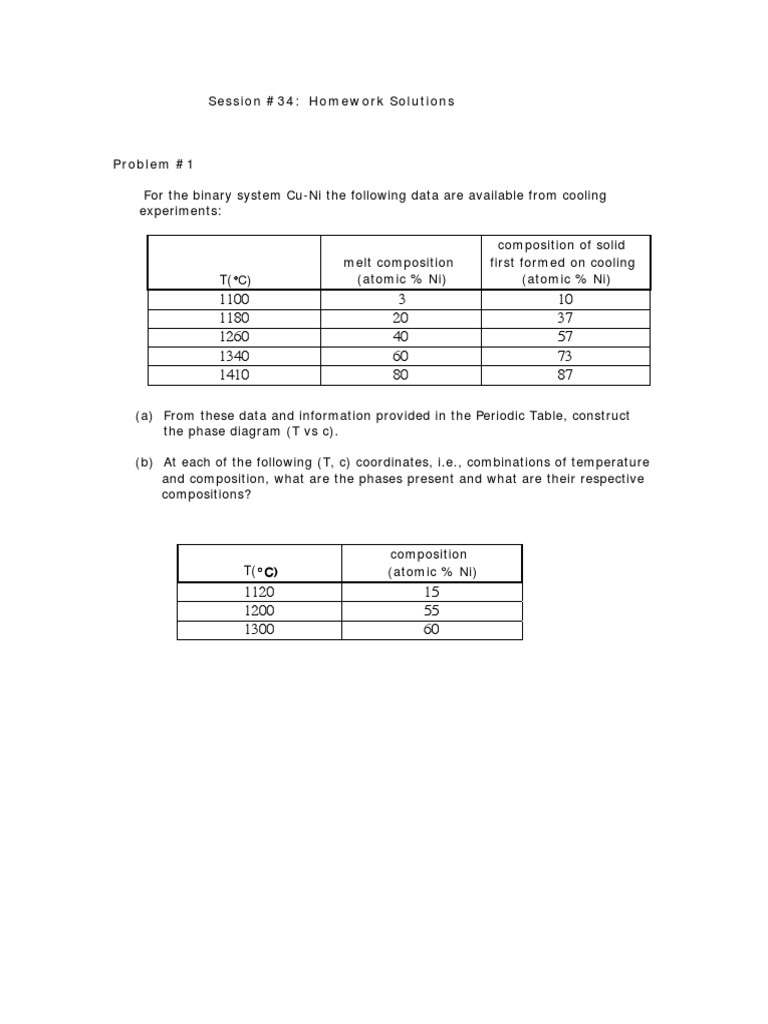 MIT3 091SCF09 hw34 Sol | PDF | Phase (Matter) | Phase Diagram