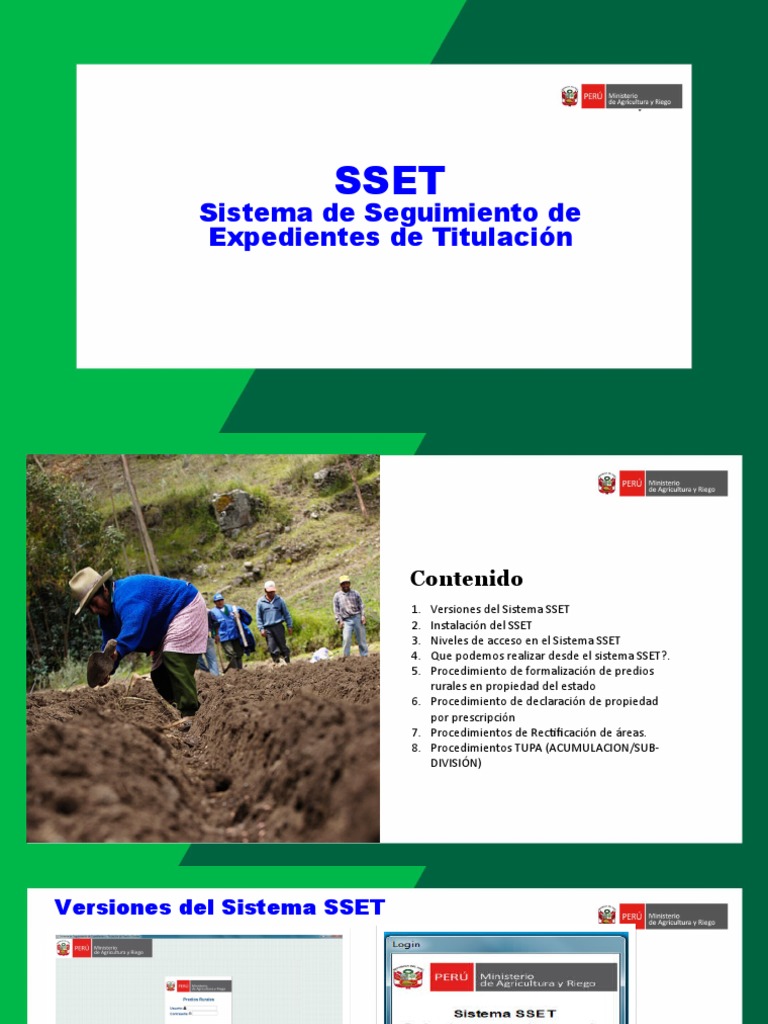 Sistema Sset - Presentacion 20190326 | PDF