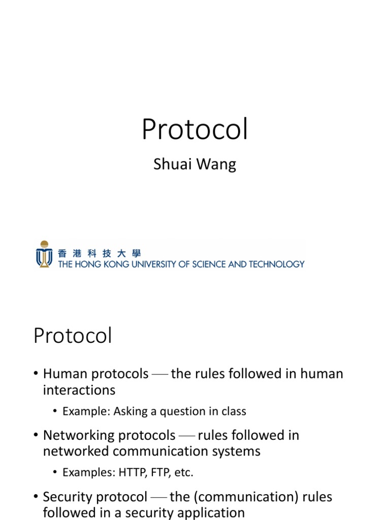 Comp3632 Protocols | PDF | Public Key Cryptography | Key (Cryptography)