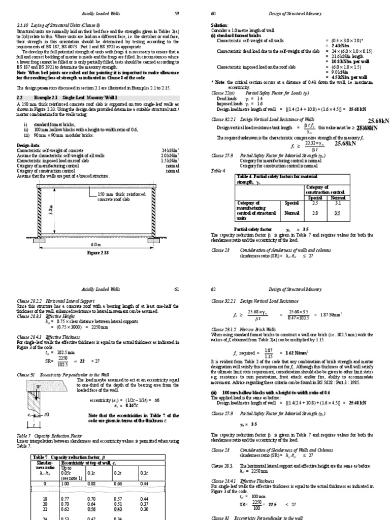 CSE 313 Lecture 4 - Examples | PDF | Masonry | Brick