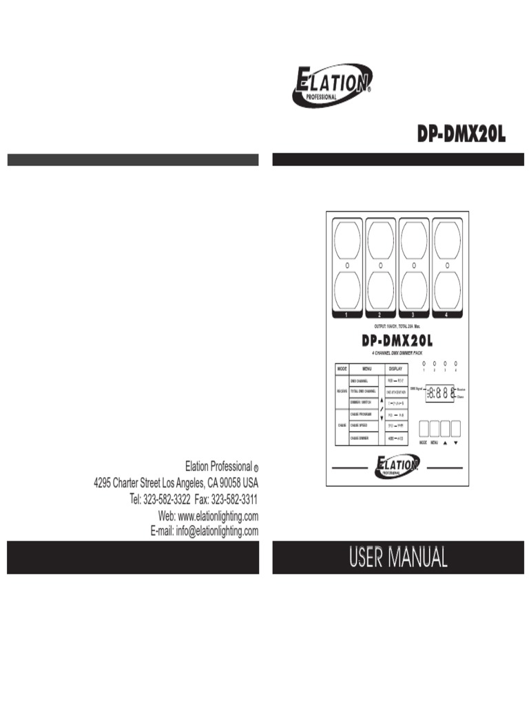 DP-DMX20L: User Manual User Manual | PDF | Fuse (Electrical) | Electricity