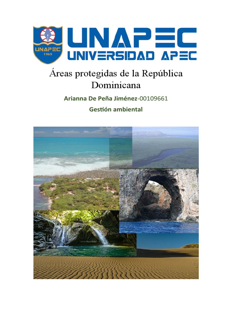 DEL DOCUMENTO] Las Áreas Protegidas de la República Dominicana ...