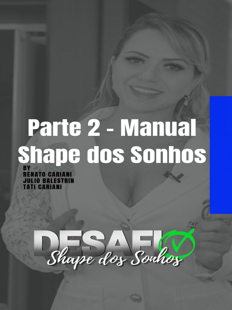 Parte 2 - Manual Shape Dos Sonhos | PDF | Músculo | Caloria