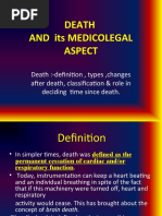 Stages of Post Mortem Lividity and Putrefaction of The Body | PDF ...
