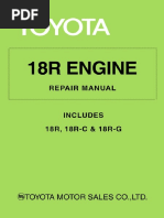 Toyota 1RZ Engine Repair Manual | PDF | Fuel Injection | Throttle