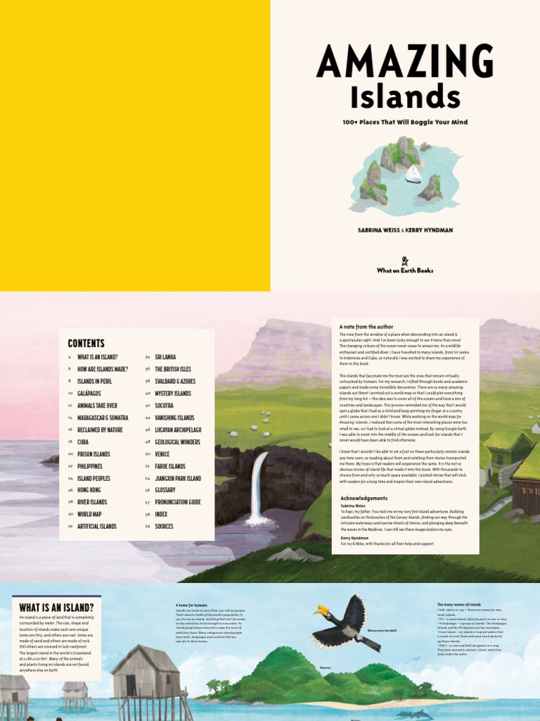 Amazing Islands - Interior | PDF | Galápagos Islands | Sea Level Rise