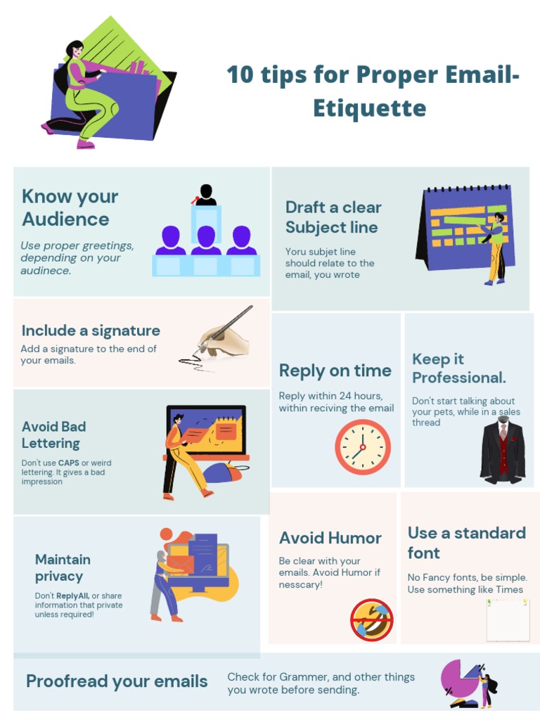 10 Tips For Proper E-Mail Etiquette in Workplaces | PDF