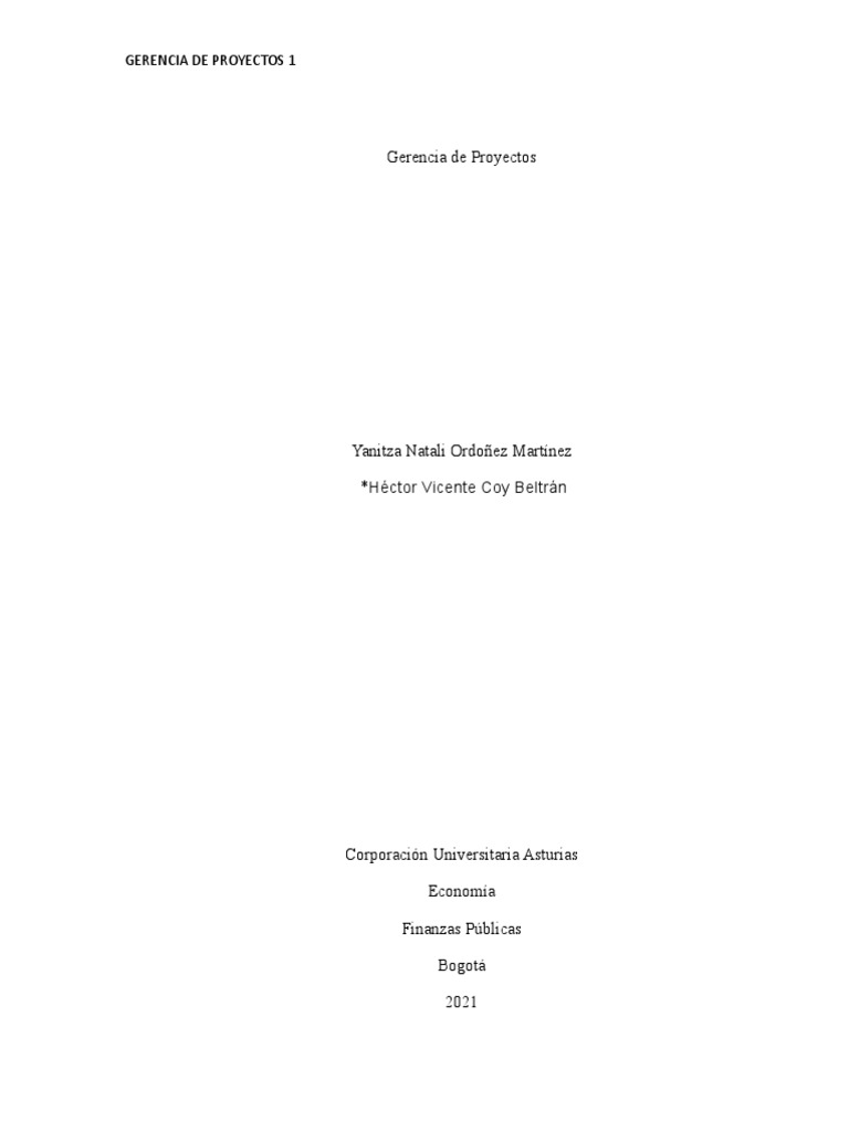 Gerencia de Proyectos C3 | PDF | Gestión de proyectos | Grupo de interés (corporativo)