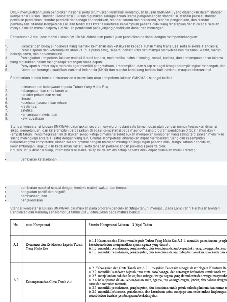 SKL SMK | PDF