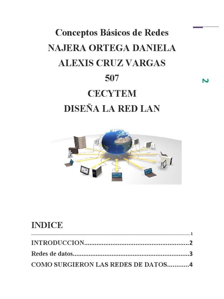 Conceptos Básicos de Redes DISEÑA LA RED LAN | PDF | Red de computadoras | Hardware de la ...