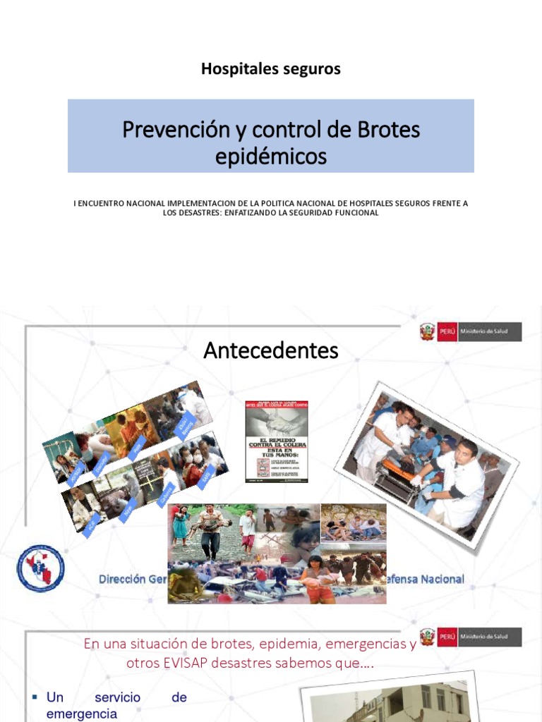 Prevencion y Control de Brotes Epidemicos | PDF | Enfermedades y ...