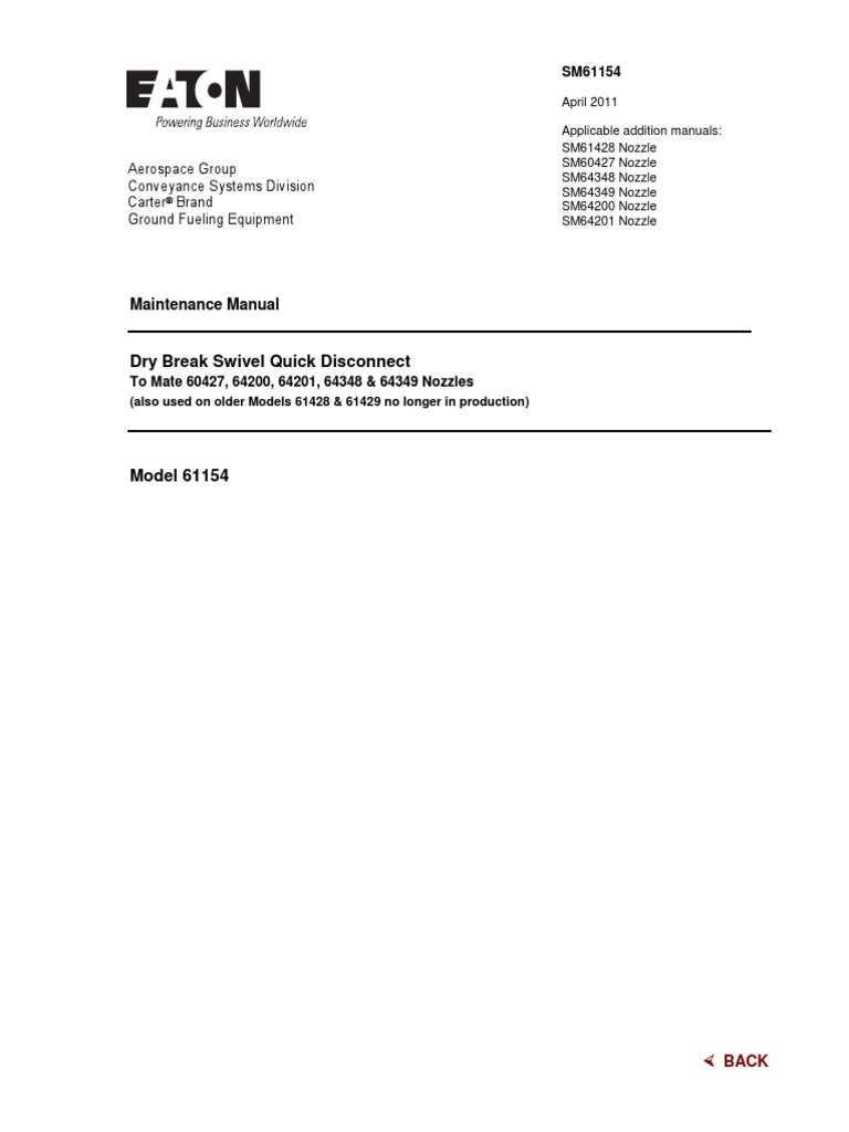 Underwing Nozzles: Carter Ground Fueling | PDF | Valve | Screw
